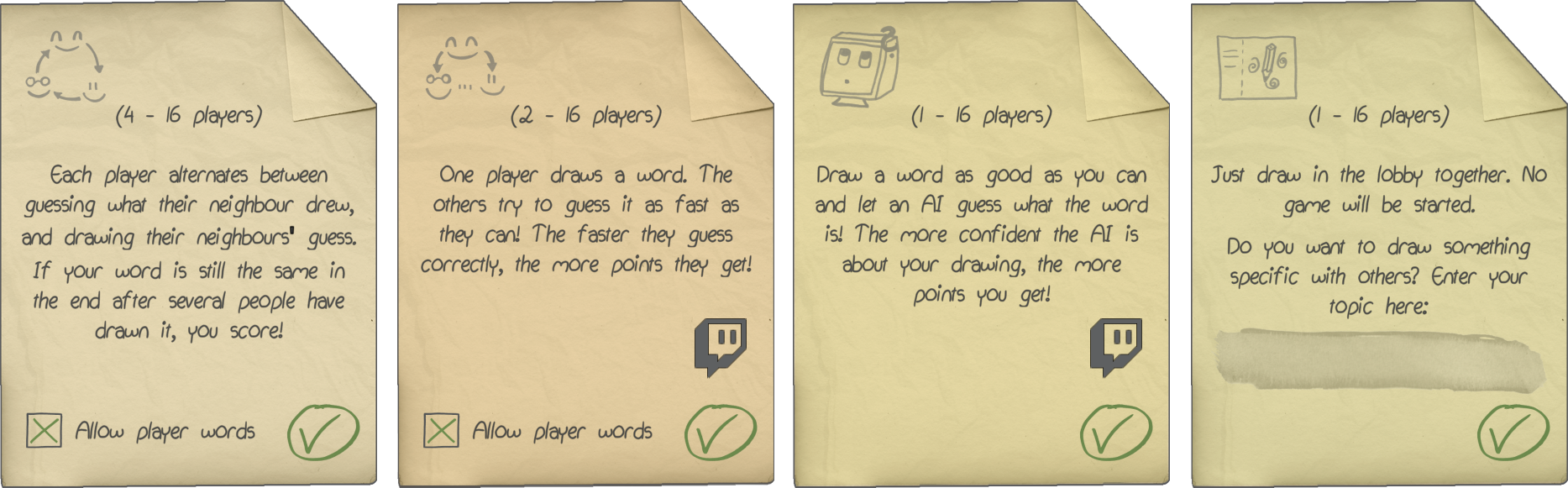 Draw & Guess Revamp OUT NOW! - Draw & Guess